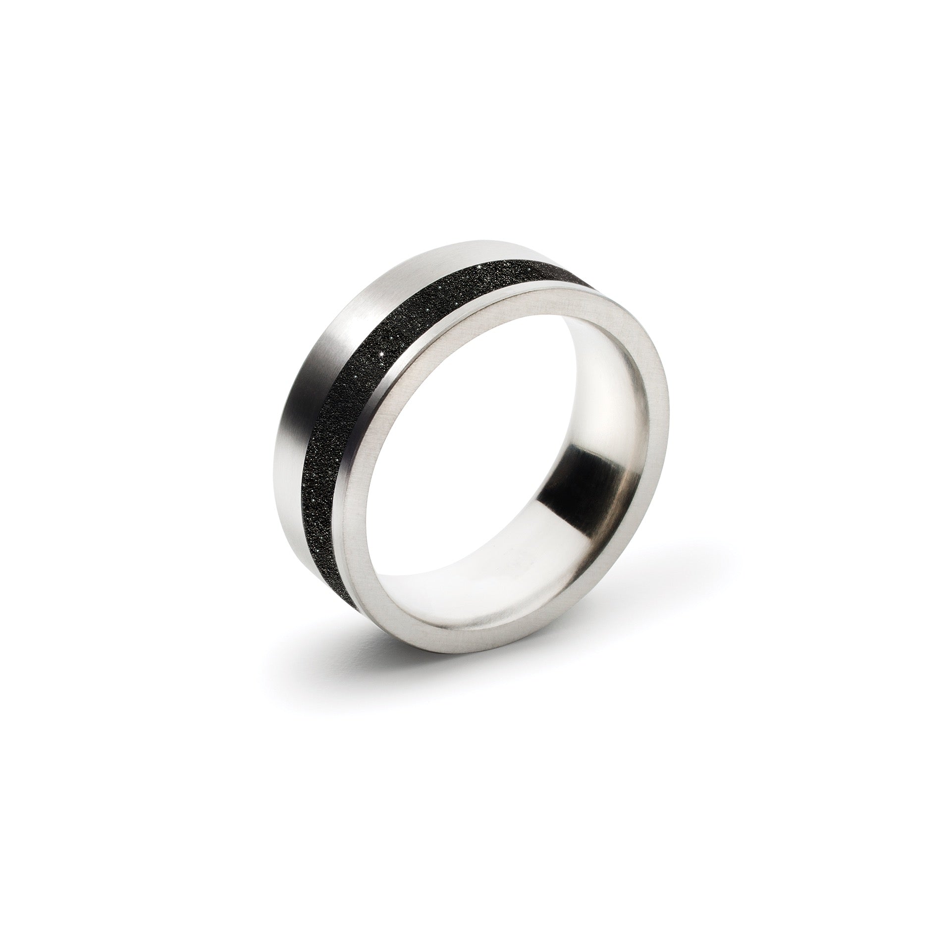 KMr136dd Diamond Dust Concrete Ring – Element Made
